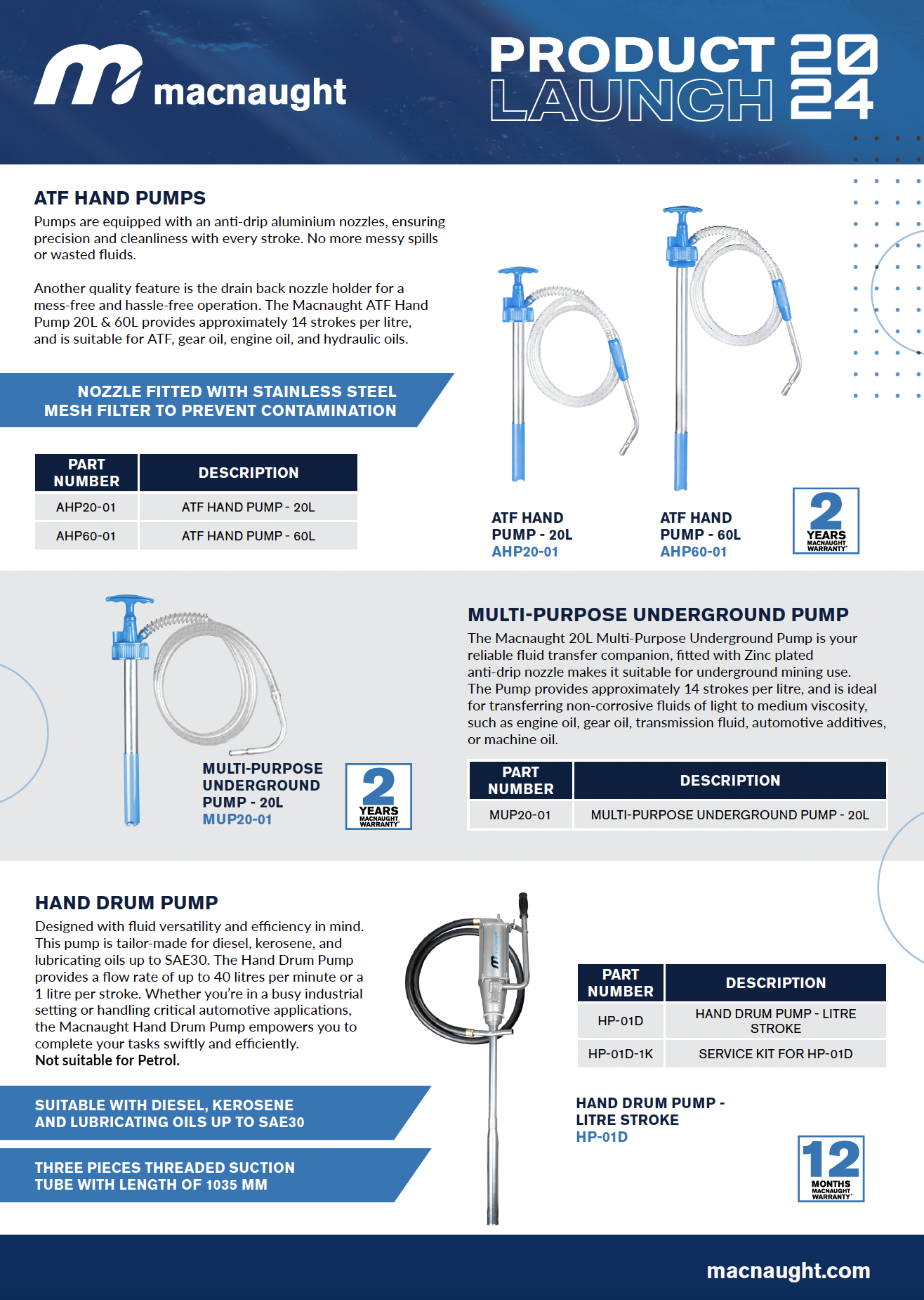 catalogues - Macnaught